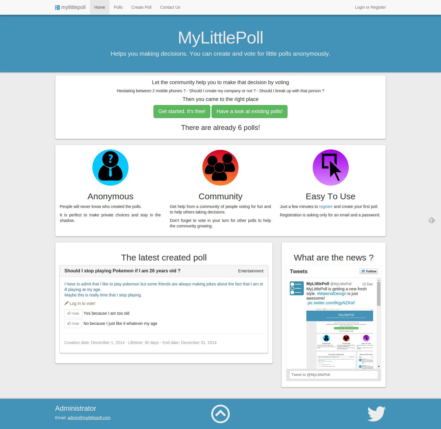 MyLittlePoll Alternatives and Similar Sites & Apps | AlternativeTo