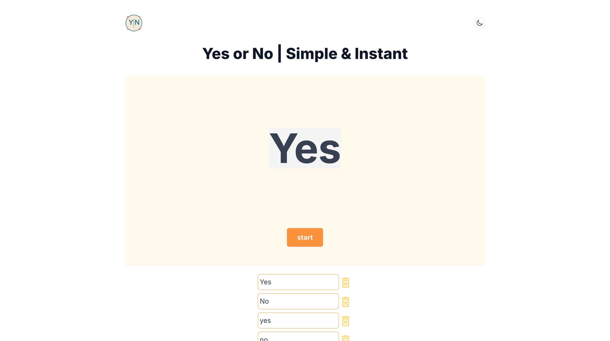 Yes or No - Decision Maker Alternatives and Similar Sites & Apps ...
