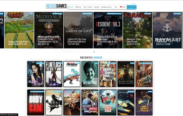 Nexus-Games: Here you can find latest games for free with faster links ...