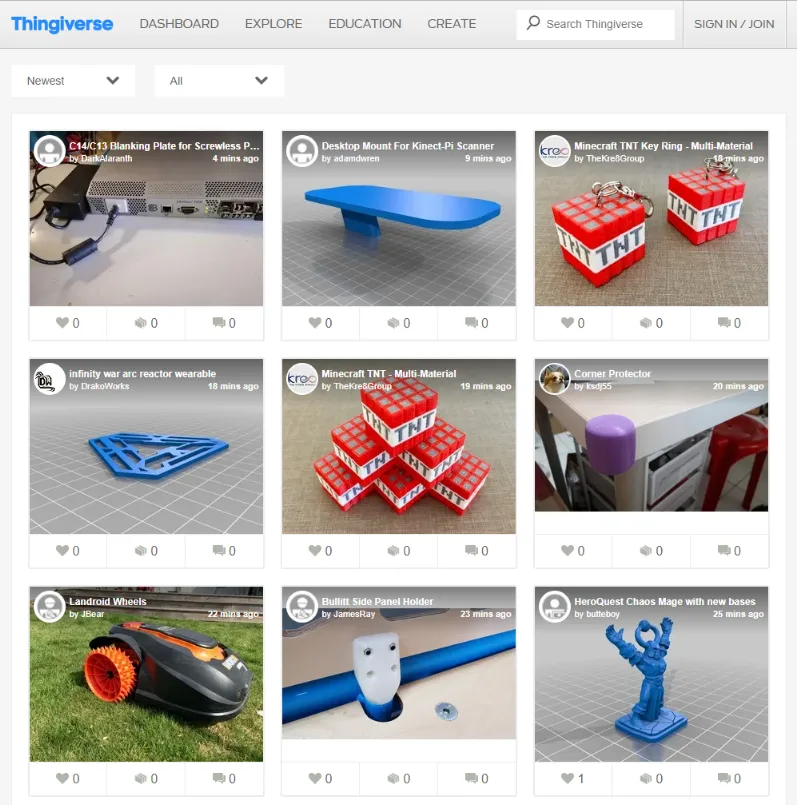 Thingiverse Alternatives: Top 10 3D Printing Tools & Similar Websites ...
