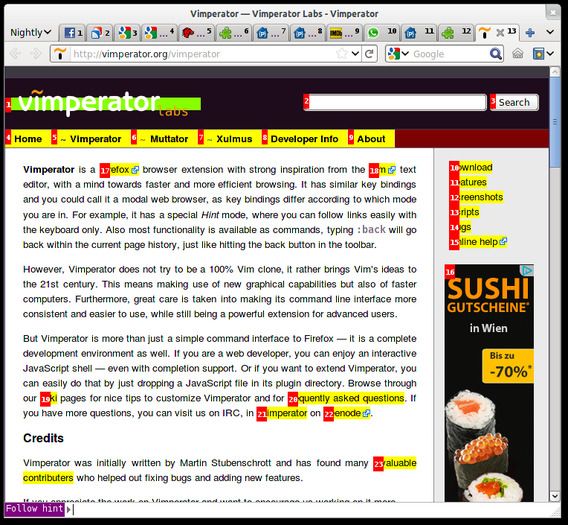 Vimperator Alternatives: 25+ Keyboard Navigation Utilities & Similar Apps | AlternativeTo