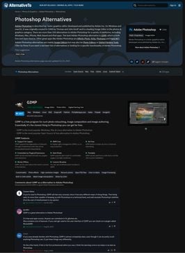 AlternativeTo: Website which lists alternatives to web-based software ...