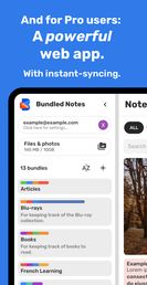 Bundled Notes: A modern note-taking, list-making and writing app with ...