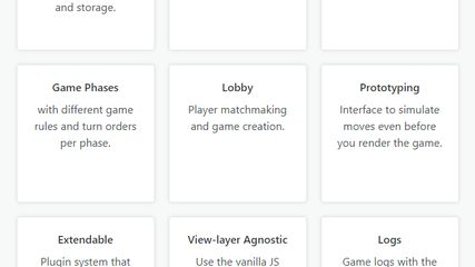 Boardgame.io: Open Source Game Engine for Turn-Based Games | AlternativeTo