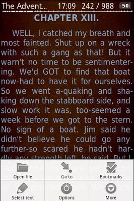 Cool Reader : Fast and small cross-platform eBook reader for desktops ...