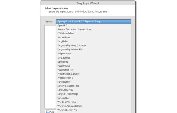 OpenLP: Feature rich open-source church presentation platform that doesn't tie you | AlternativeTo