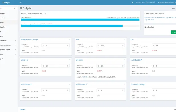 Firefly III: A free and open source personal finance manager ...