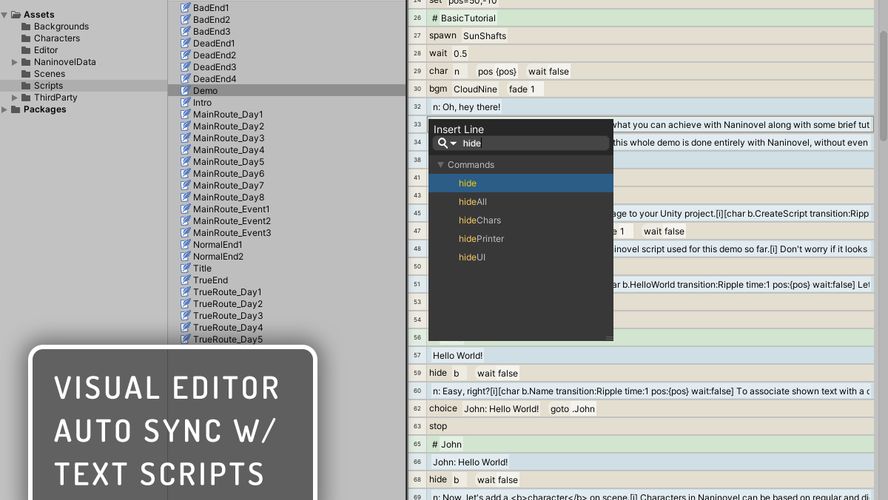 Naninovel: Full-featured, writer-friendly and completely customizable ...