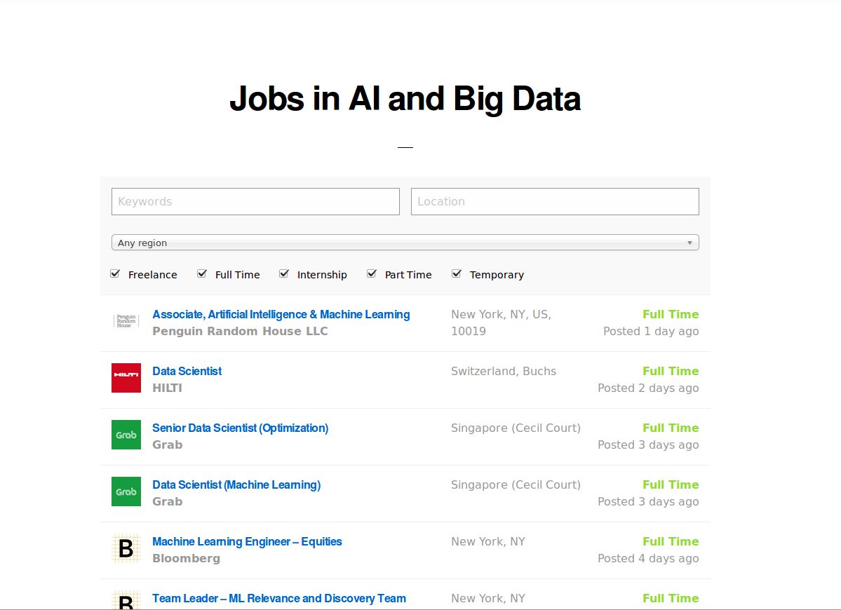 ai-jobs.net Alternatives and Similar Sites & Apps | AlternativeTo