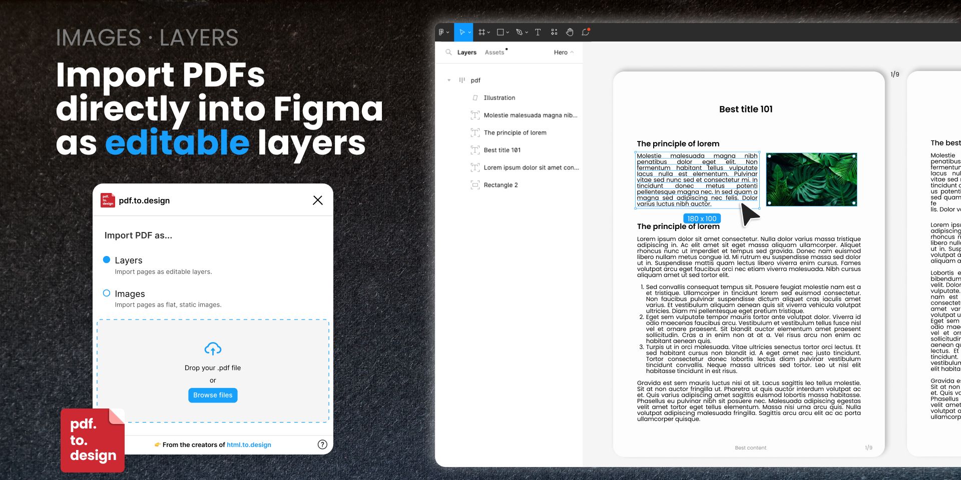 pdf.to.design: Convert any PDF document into Figma designs. | AlternativeTo