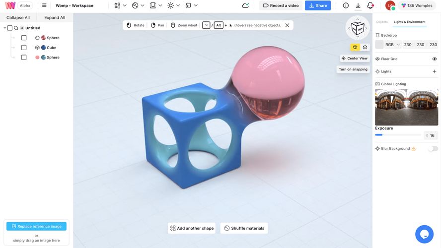 Womp: Free and beginner friendly browser based 3D design software ...
