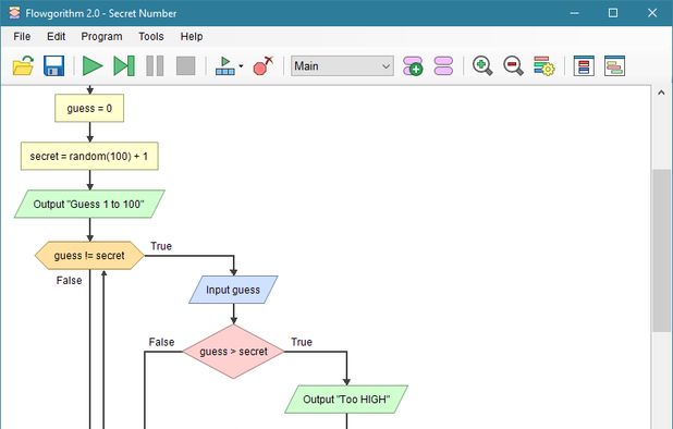 Flowgorithm: Free application that helps you create programs using simple flowcharts | AlternativeTo