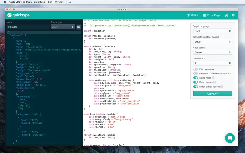 quicktype Alternatives and Similar Sites / Apps | AlternativeTo
