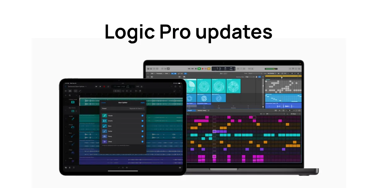 Logic Pro brings enhanced Stem Splitter, Flashback Capture & new sound ...
