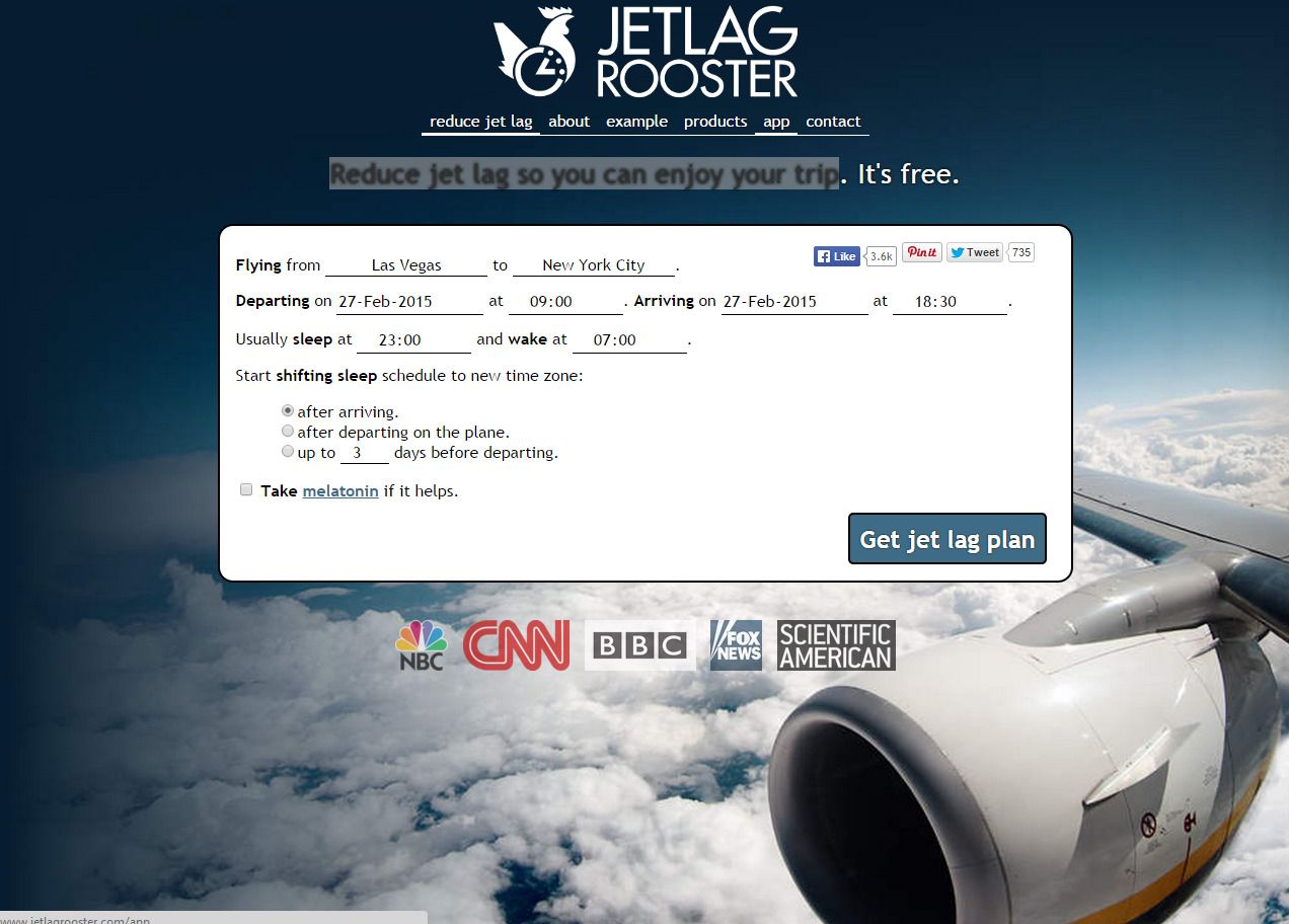 Jet Lag Rooster Alternatives and Similar Sites & Apps | AlternativeTo