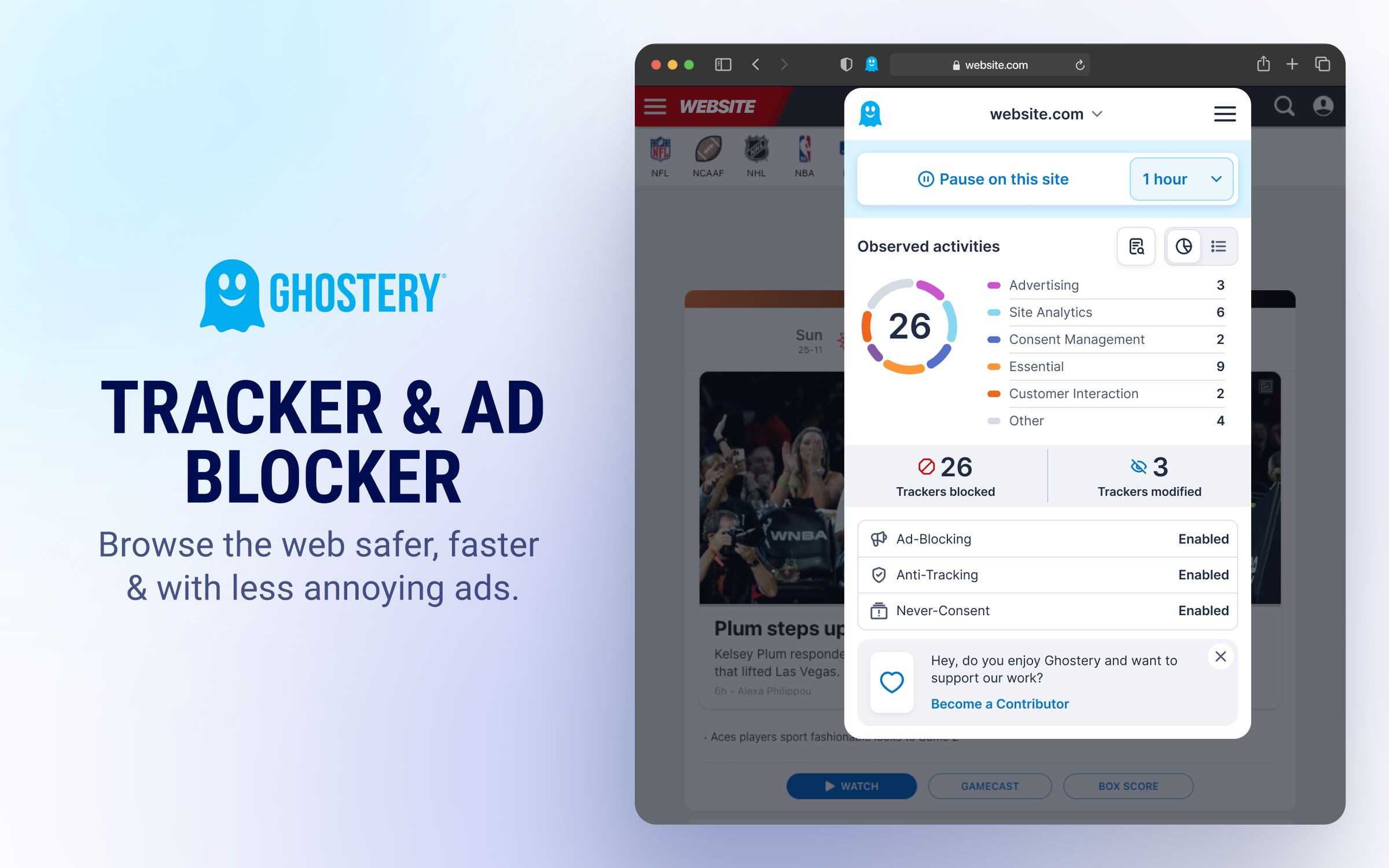 Best Ghostery Tracker & Ad Blocker Alternatives: Top Ad Blockers in 2025 | AlternativeTo