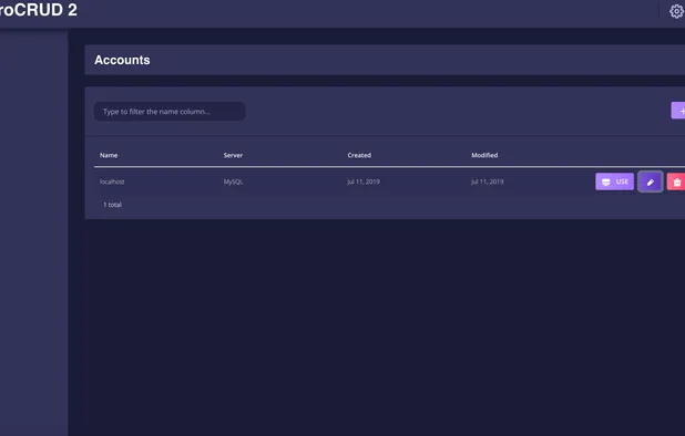 ElectroCRUD: Open Source SQL Database CRUD Application Built on Electron | AlternativeTo