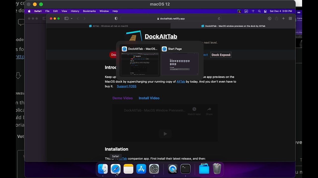 DockAltTab Alternatives and Similar Software | AlternativeTo