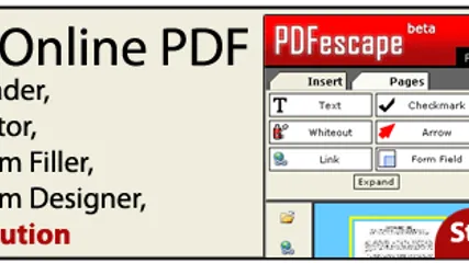 PDFescape: Is your free, online PDF reader | AlternativeTo