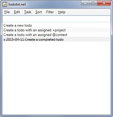 todotxt.net: A minimalist, keyboard-driven Windows GUI for your todo ...