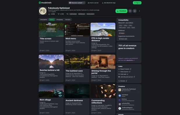 Modrinth: Open-source mod platform, built by the community, for the ...