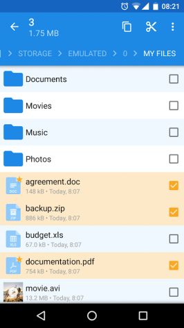 Splend Apps File Manager: Simple and intuitive file manager for Android ...