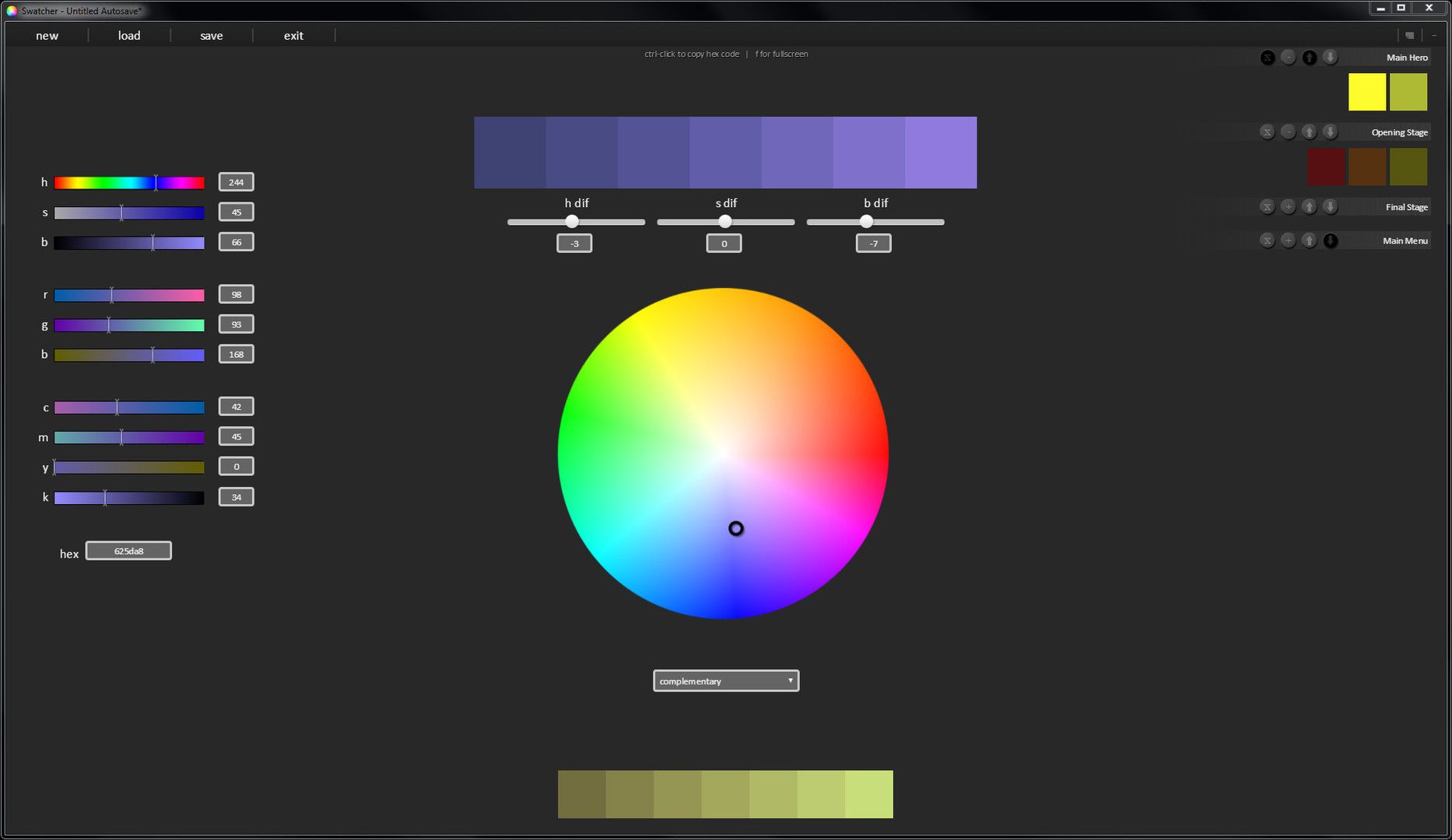 Swatcher: Color palette tool with color scheme generator and converter | AlternativeTo