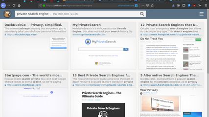 Peekier: Privacy oriented search engine | AlternativeTo