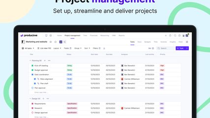 Productive.io: Productive is an all-in-one agency management tool for time tracking, project ...