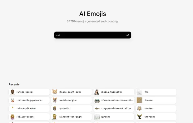 AI Emoji Generator: Turn your ideas into emojis in seconds. | AlternativeTo