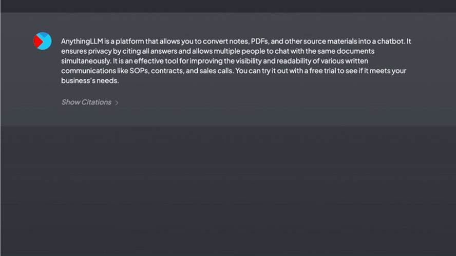 AnythingLLM: A multi-user ChatGPT for any LLMs and vector database. | AlternativeTo