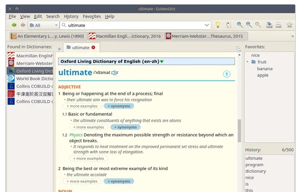GoldenDict Alternatives: Top 12 Dictionaries & Translators | AlternativeTo