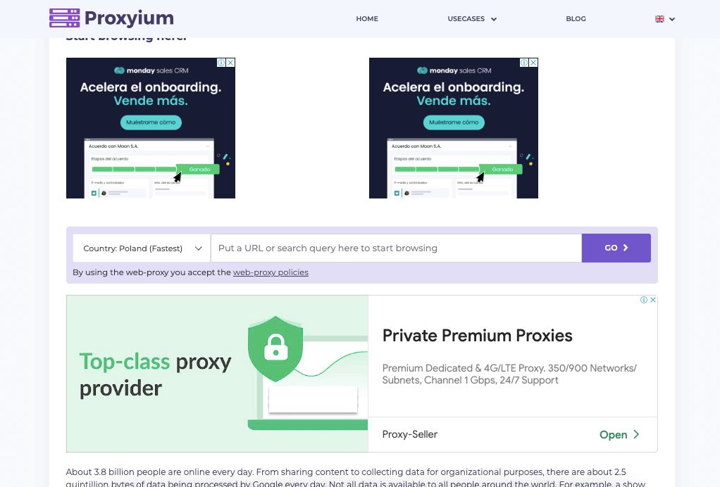 Proxyium: Browse fast & anonymously | AlternativeTo