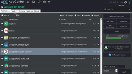 ADB AppControl: The ultimate applications manager and debloat tool for Android devices ...