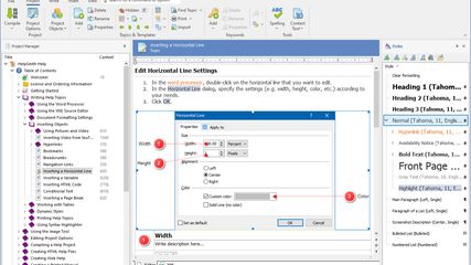 HelpSmith: Complete help authoring tool to create CHM HTML Help files, Web Help systems ...