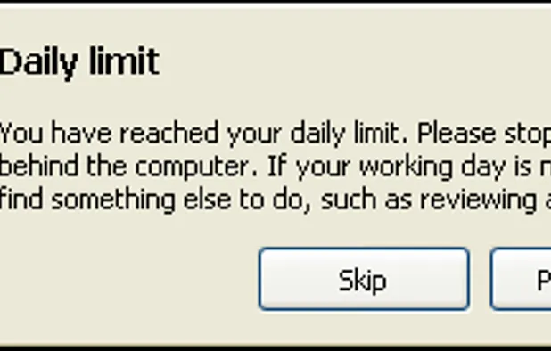 Workrave: Free application designed to prevent and recover from ...