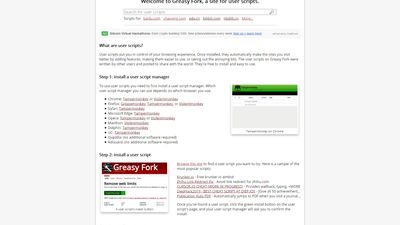 Greasy Fork: App Reviews, Features, Pricing & Download | AlternativeTo