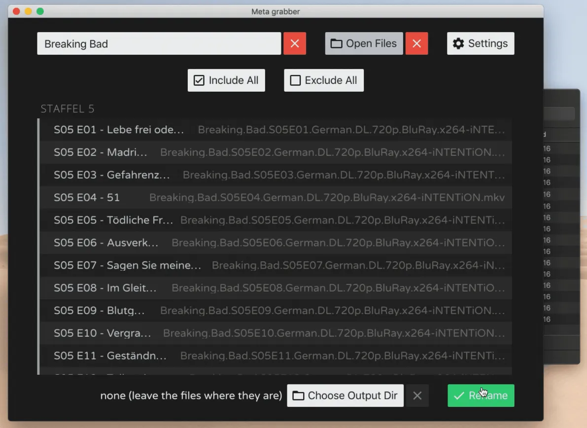 Meta Grabber Alternatives: Top 7 File Renamers & Similar Apps ...