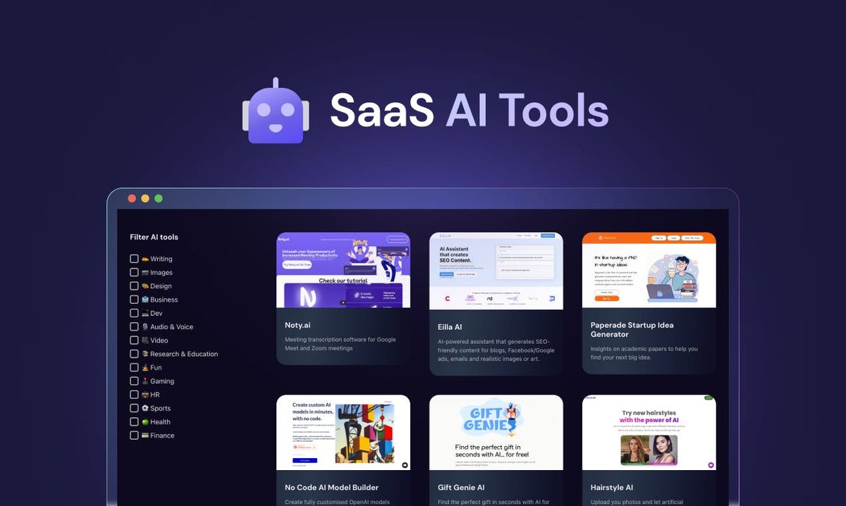 SaaS Al Tools Alternatives and Similar Sites / Apps | AlternativeTo