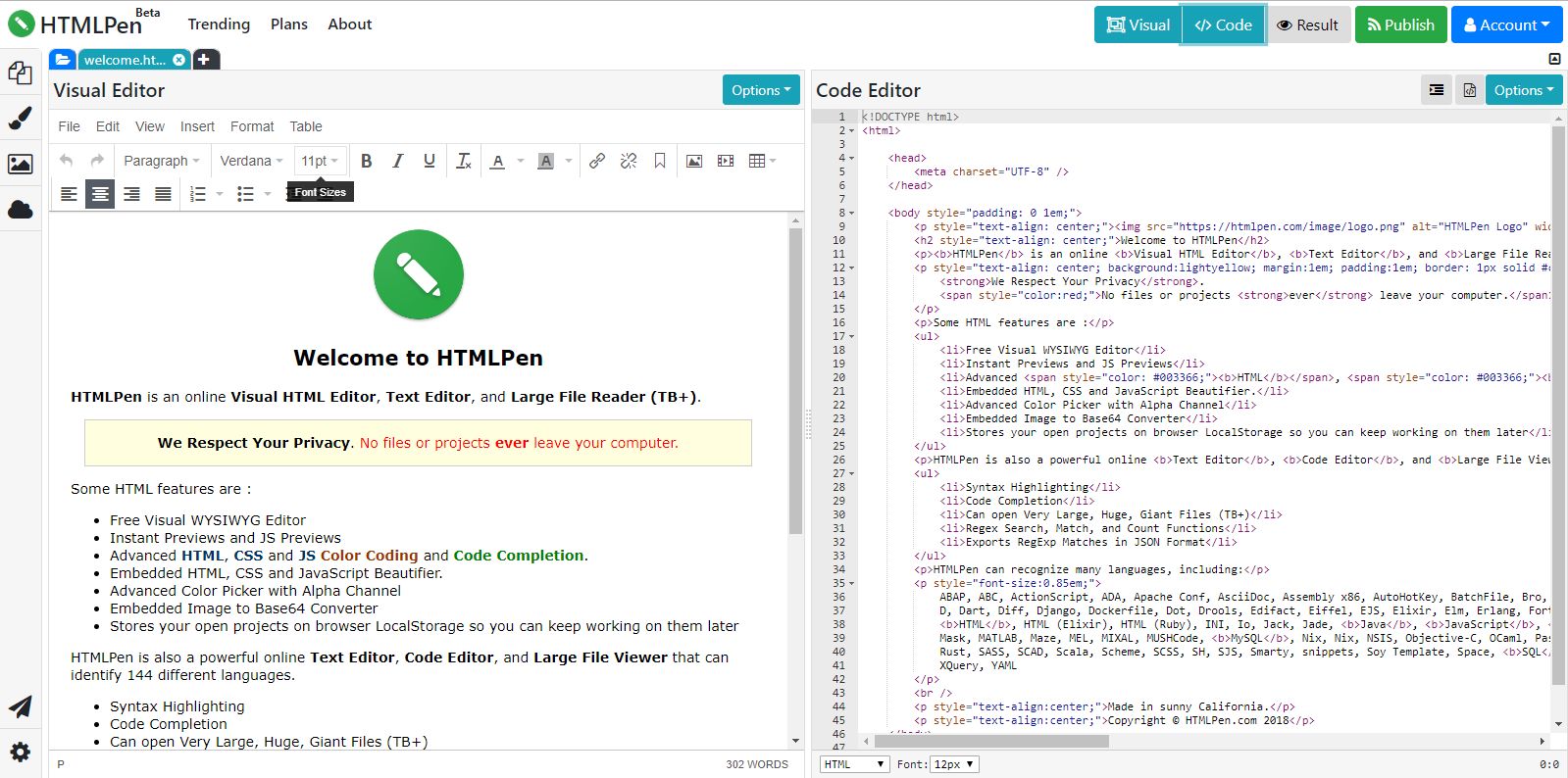 HTMLPen.com Alternatives: 25+ Code & Text Editors | AlternativeTo