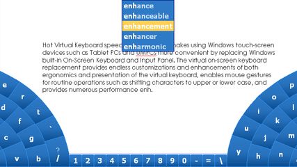Hot Virtual Keyboard: A replacement for Windows' built in virtual touch ...
