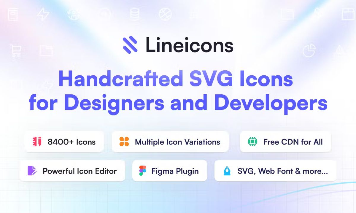 Lineicons Alternatives: 25+ Icon Libraries & Similar Apps | AlternativeTo
