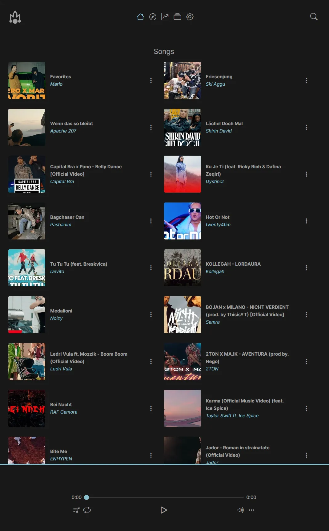 Hyperpipe: Privacy Respecting Frontend for YouTube Music | AlternativeTo