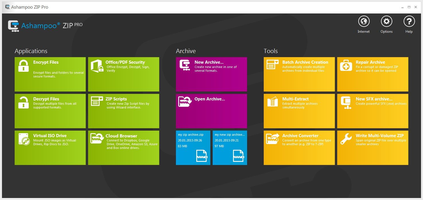 Ashampoo ZIP Alternatives: 25+ File Archivers | AlternativeTo