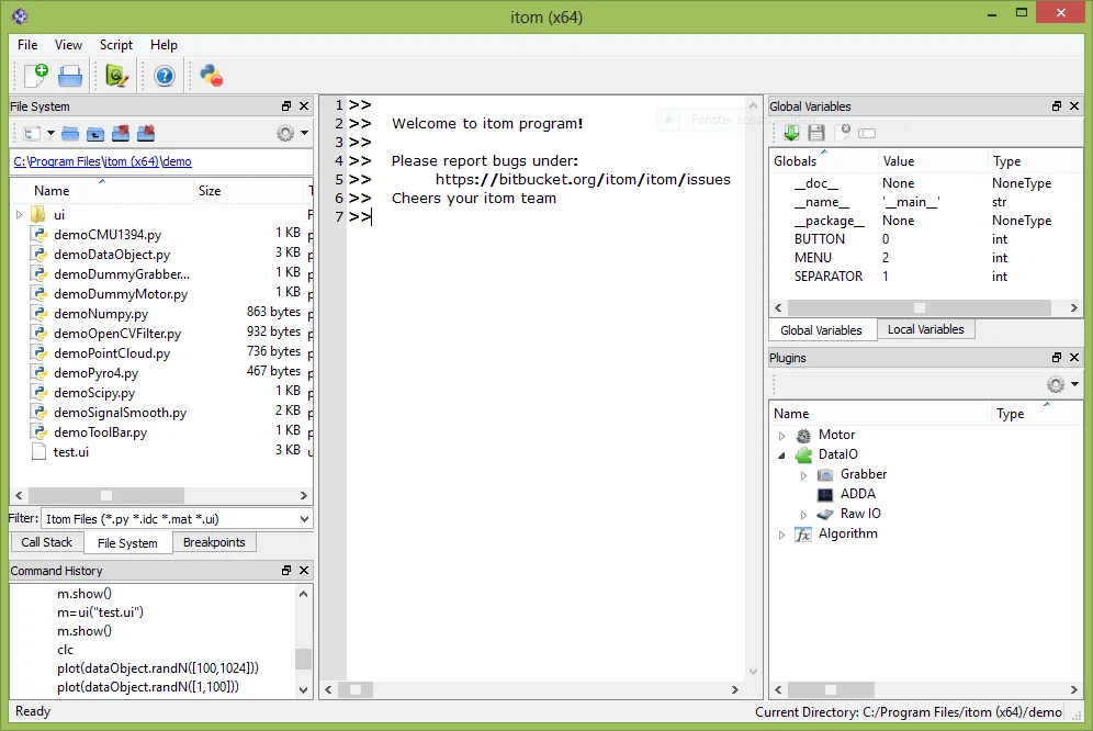 itom: Open source software suite for operating measurement systems, laboratory | AlternativeTo