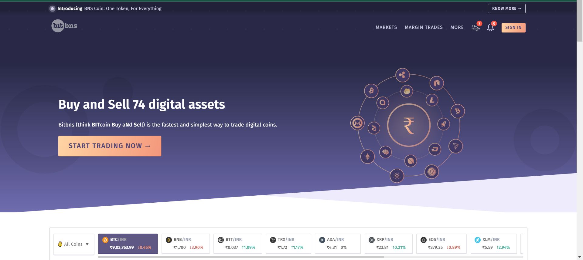 BITBNS Alternatives: Top 1 Cryptocurrency Exchanges & Similar Apps ...