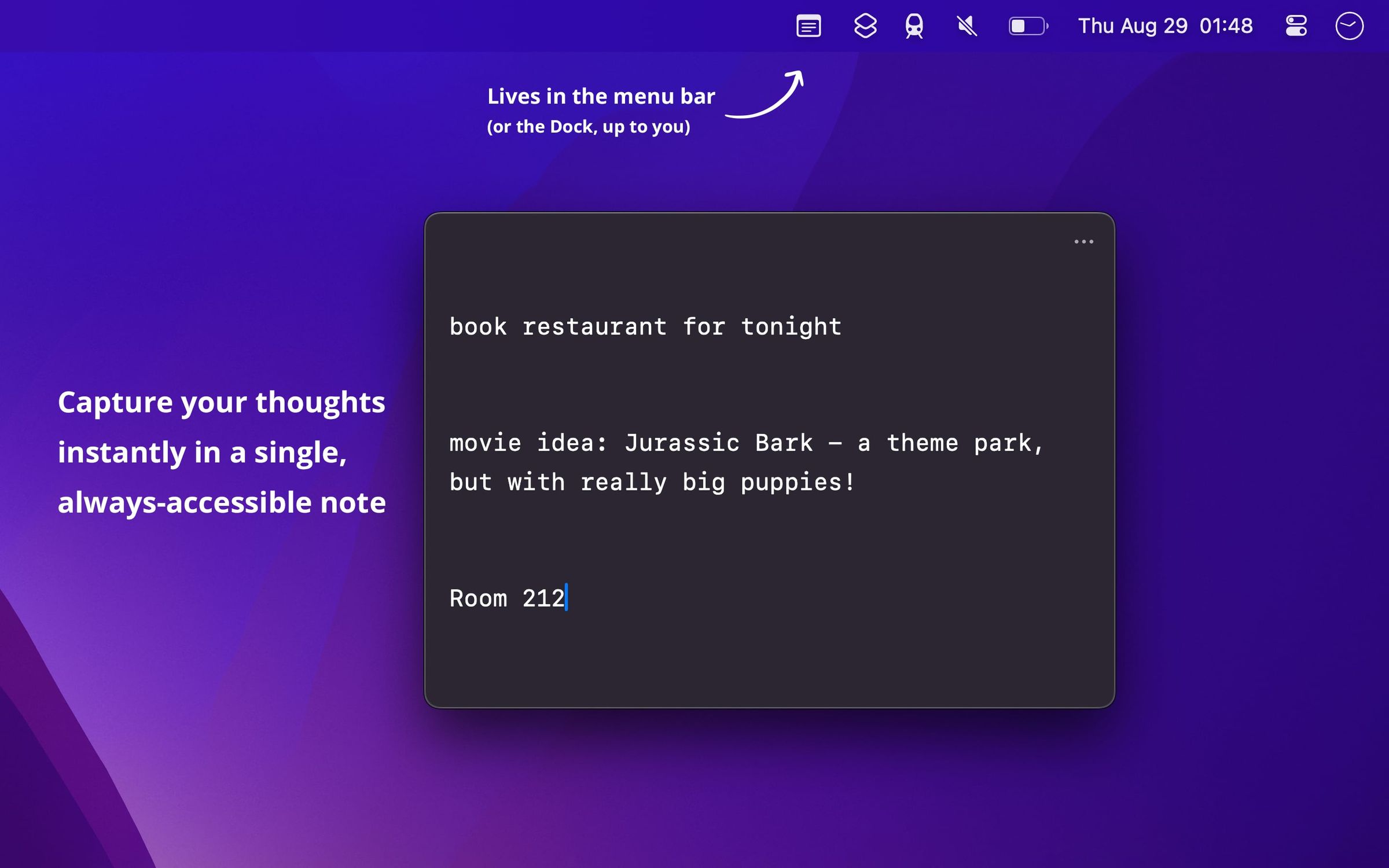Scratchpad App: Quick notes, always available | AlternativeTo