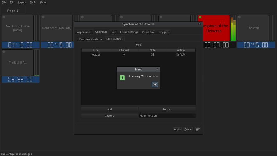 Linux Show Player: Cue player designed for stage productions ... Linux Show Player: Cue player designed for stage productions ...