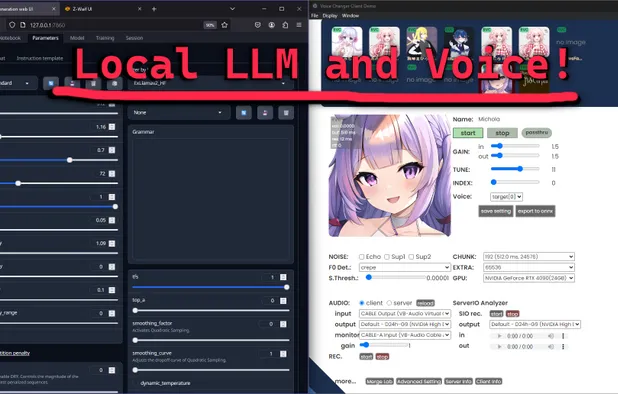 z-waif: Fully local program to make your own AI waifu! Vtuber model ...