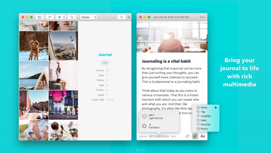 Day One: A simple journal application for the Mac, iPhone, iPad and ...